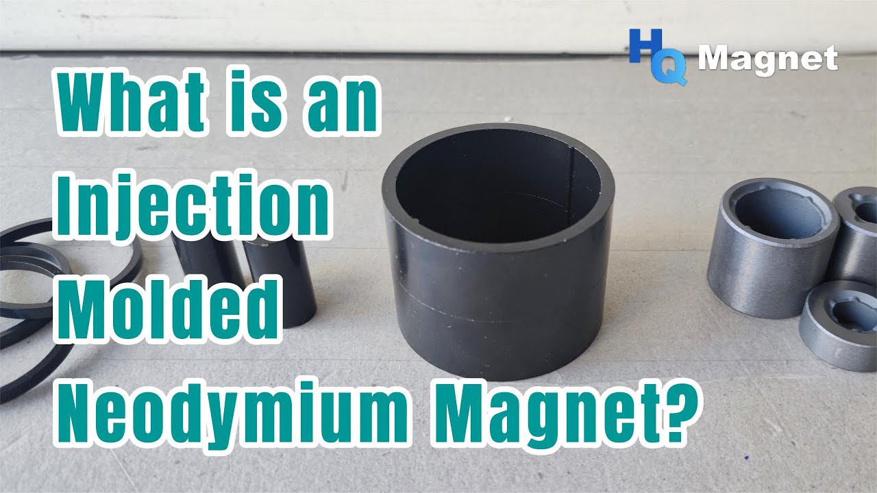 Injection molded neodymium magnet - YouTube