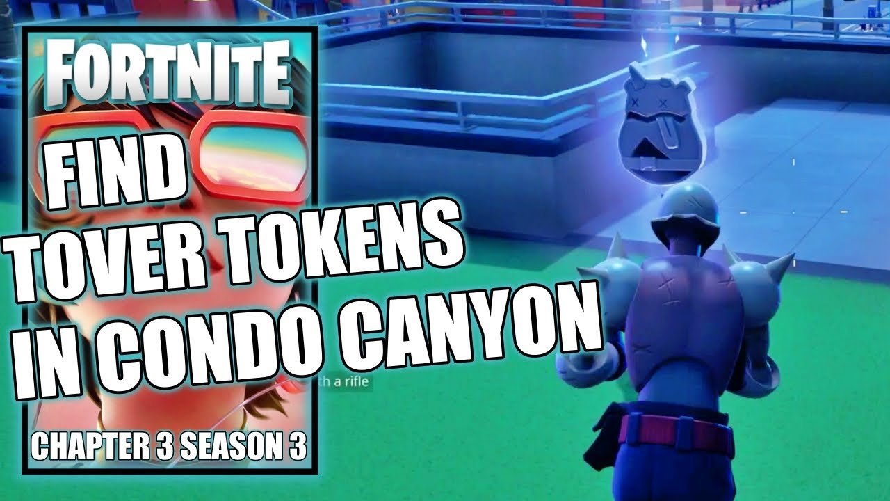 Fortnite – Find Tover Tokens in Condo Canyon - YouTube