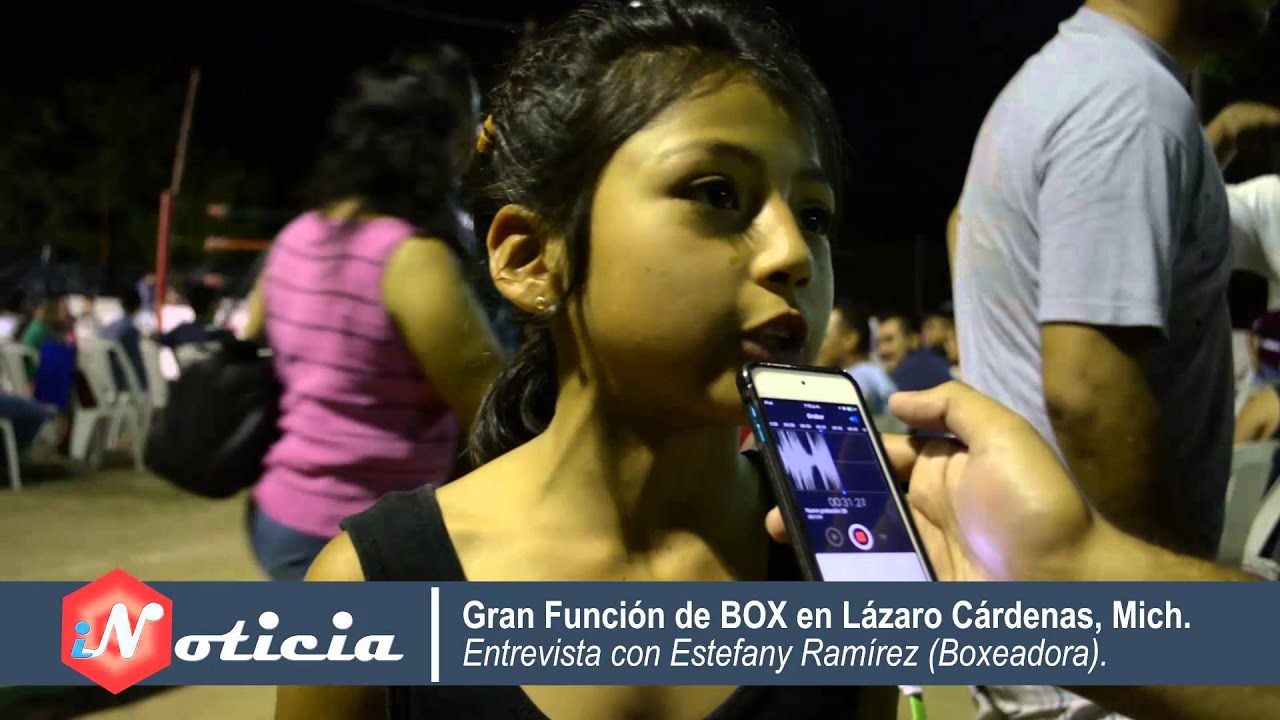 Gran Función de BOX en LZC - Entrevista con Estefany Ramírez (Boxeadora ...