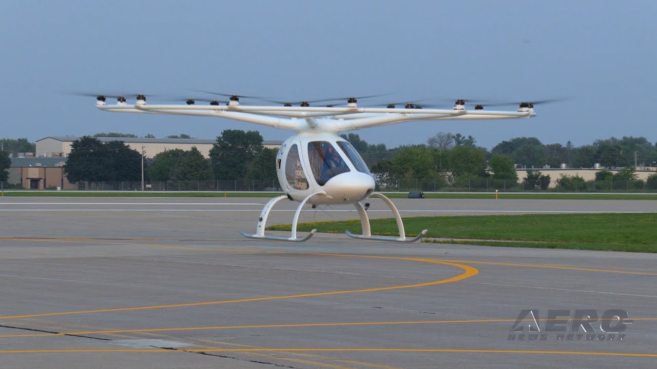 Airborne Oshkosh Day 3: Volocopter Flies!, Hartzell Family, Certified ...