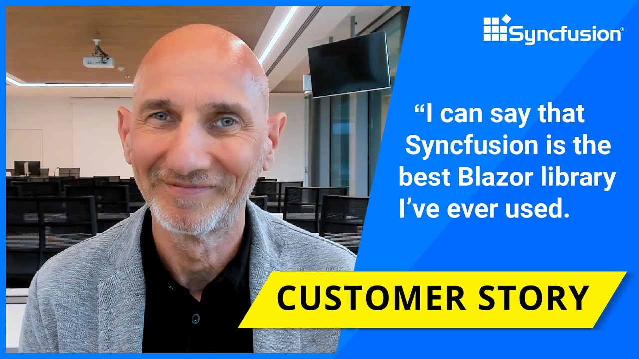 Sandro Rizzetto - Customer Success Story with Syncfusion Blazor - YouTube