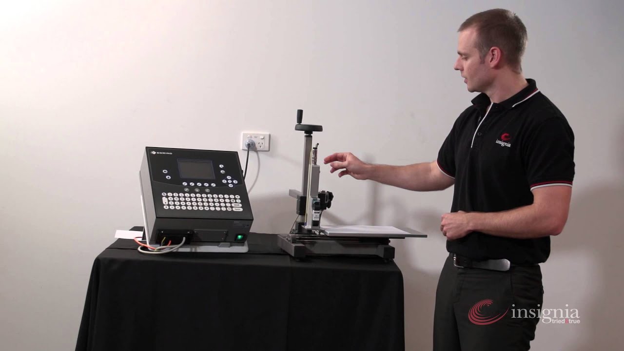 Domino G Series Thermal Inkjet - YouTube