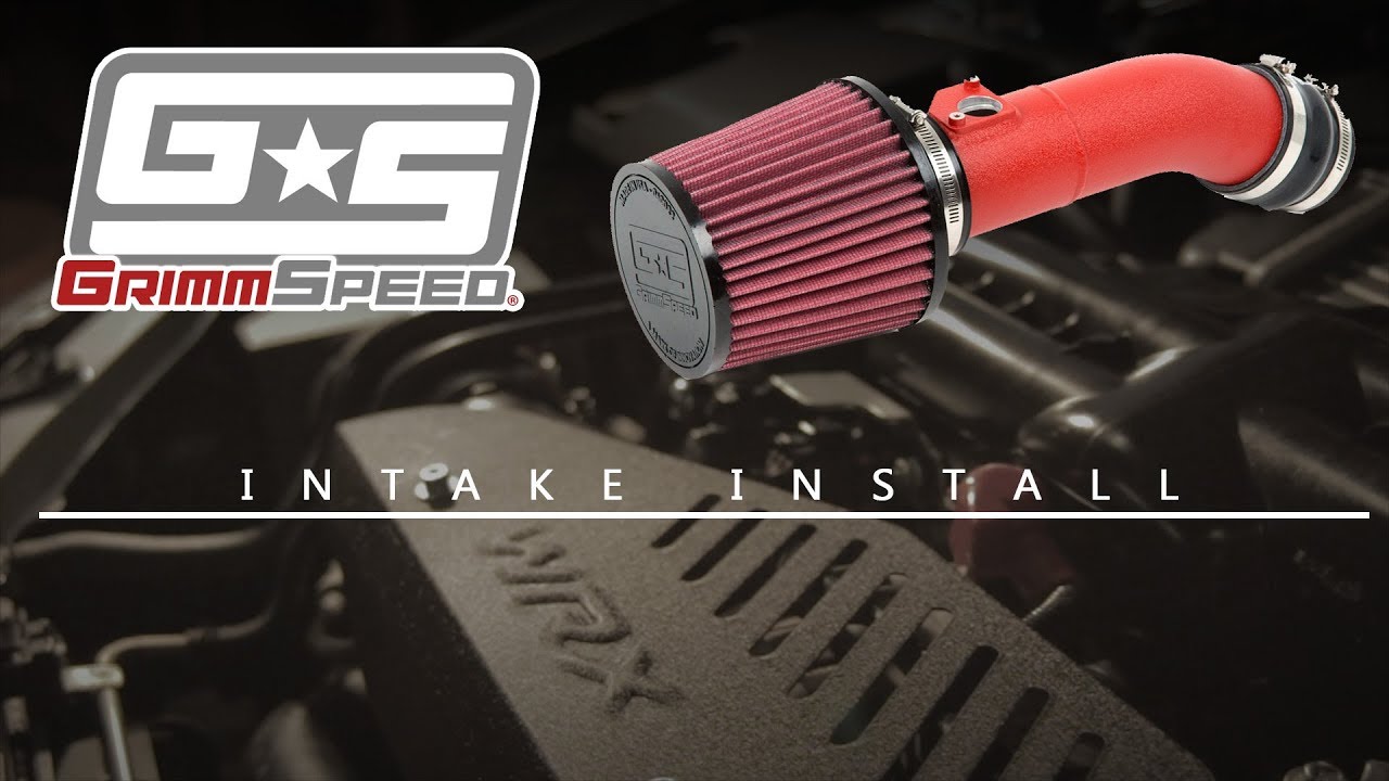 GrimmSpeed Cold Air INTAKE Install on 2011 Subaru WRX fits 2008 - 2014 ...