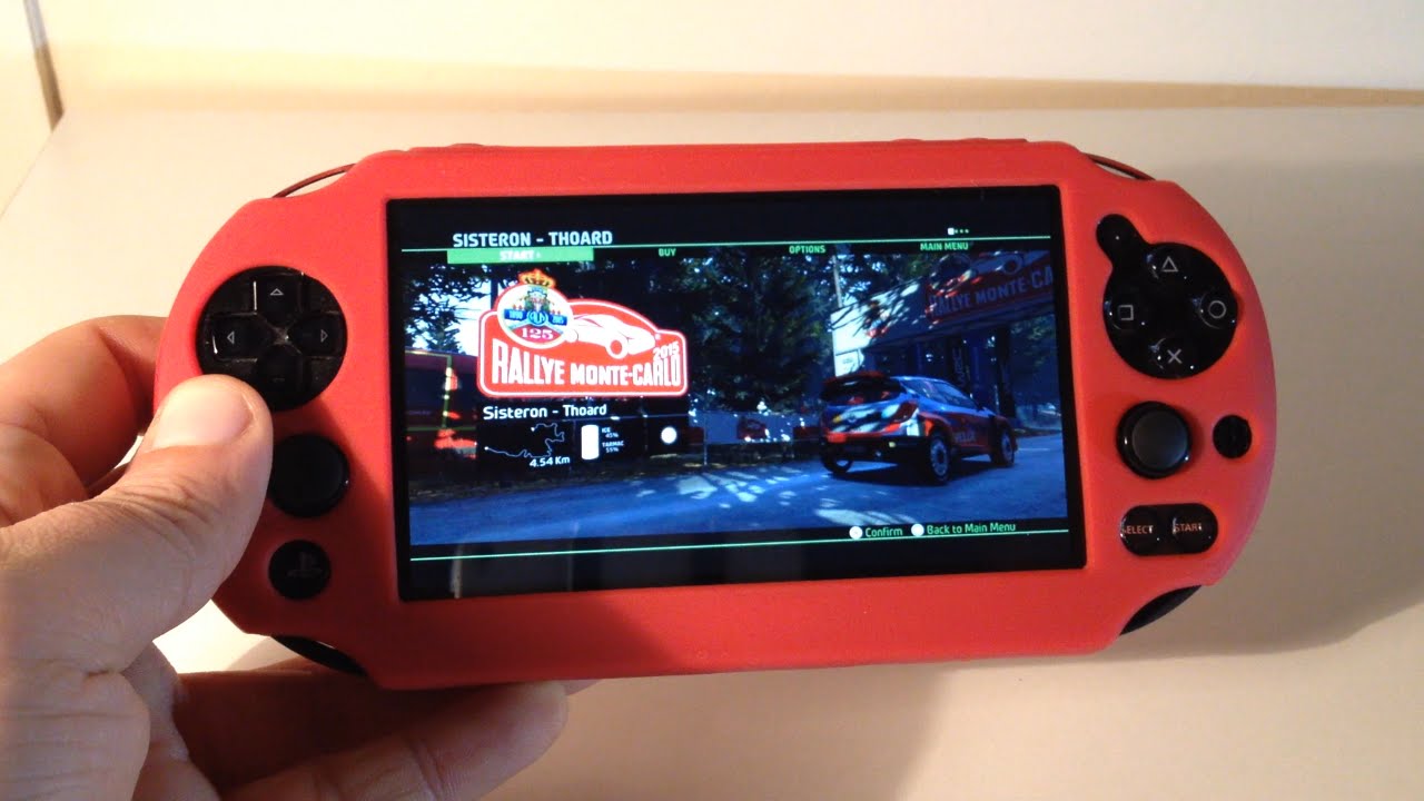 WRC 5 PS Vita Remote Play Gameplay - YouTube