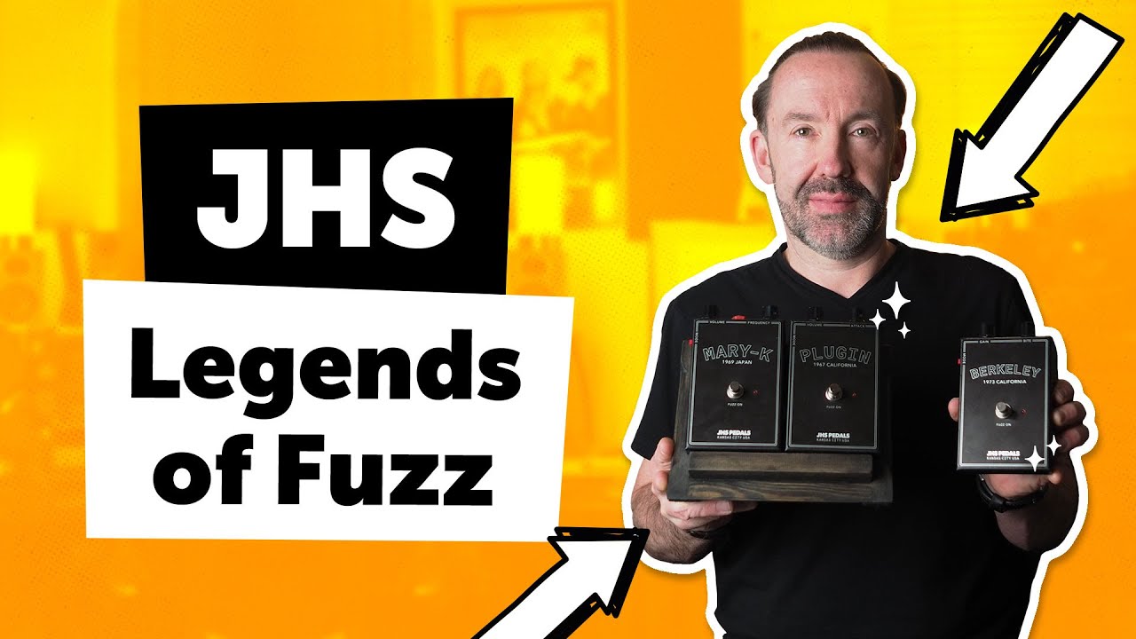 JHS Legends of Fuzz (Berkeley, Mary-K, Plugin) - Sound Demo - YouTube