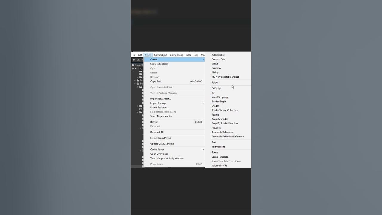 Unity Tips Part 25 [attribute] Createassetmenu Unity Unitytips Unitytutorial Youtube