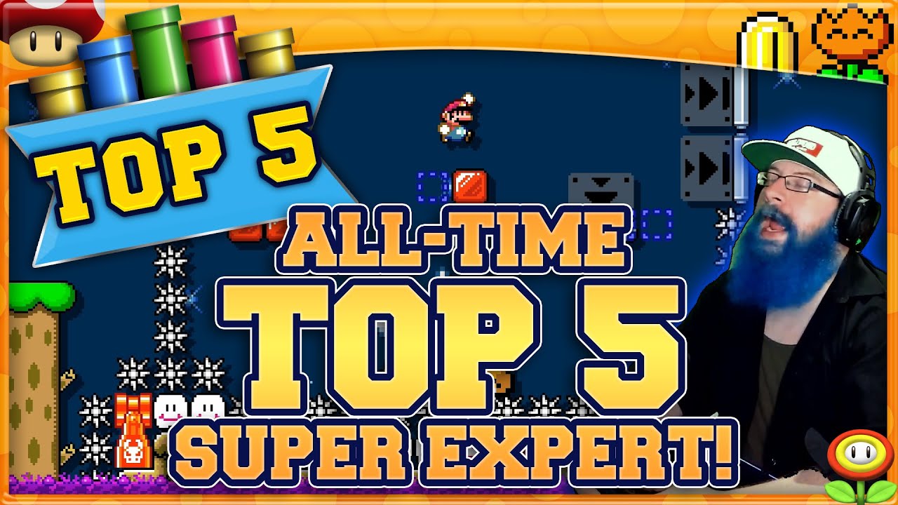 TOP 5 ALL TIME SUPER EXPERT COURSES [1] Super Mario Maker 2 Top 5 Super ...