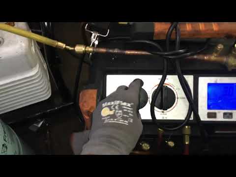 Pt:2 AC suction hose collapsed, recovery machine is giving me clues for ...