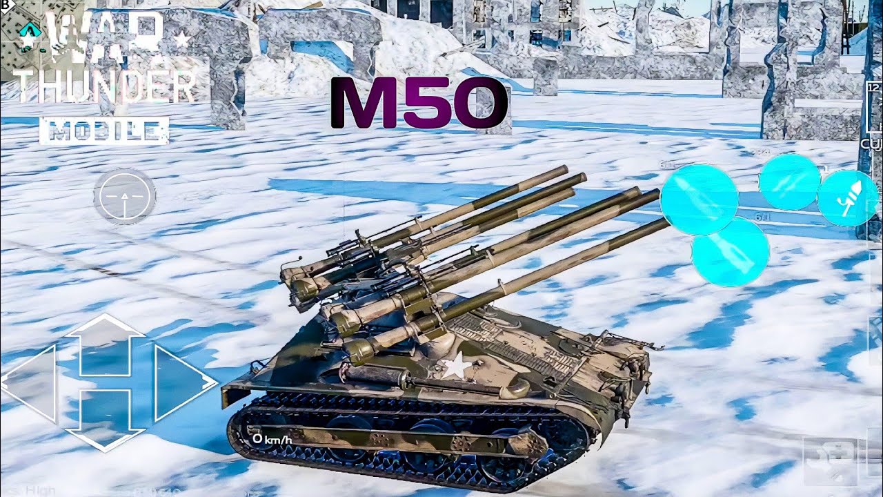 War Thunder Mobile : M50 - The Little Monster 💀 - YouTube