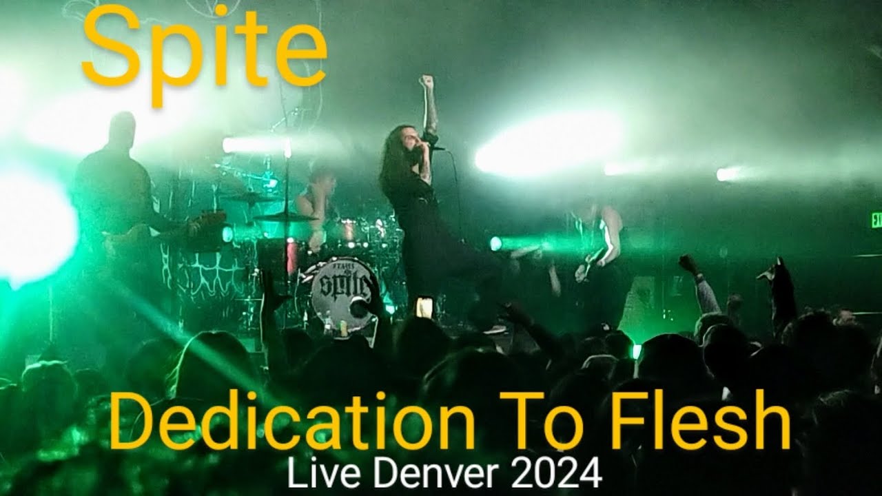 Spite - Dedication To Flesh (Live 2024) - YouTube