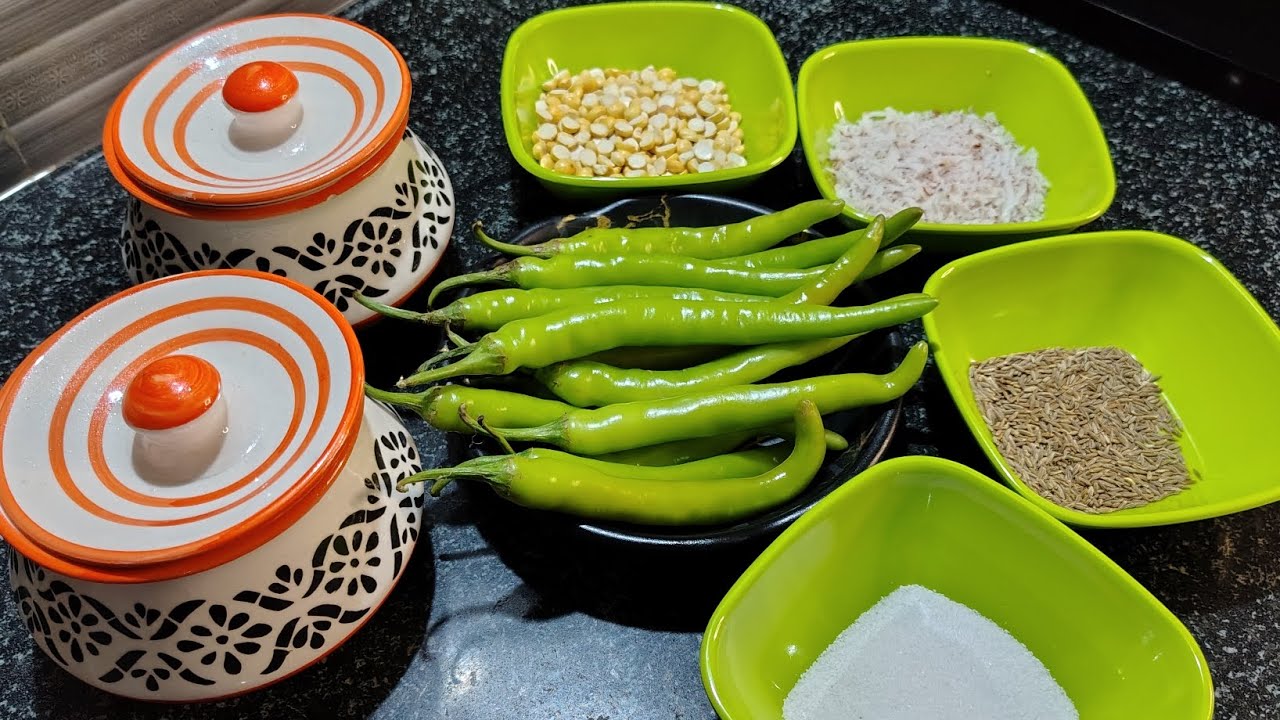 Bharwa Mirchi -Stuffed Mirchi ! Best side Dish Roti & Rice.. స్టఫ్డ్ ...