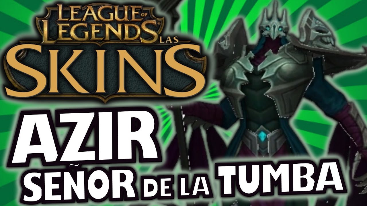 AZIR SEÑOR de la TUMBA ( Gravelord Azir ) / SKIN 1350RP / Presentación ...