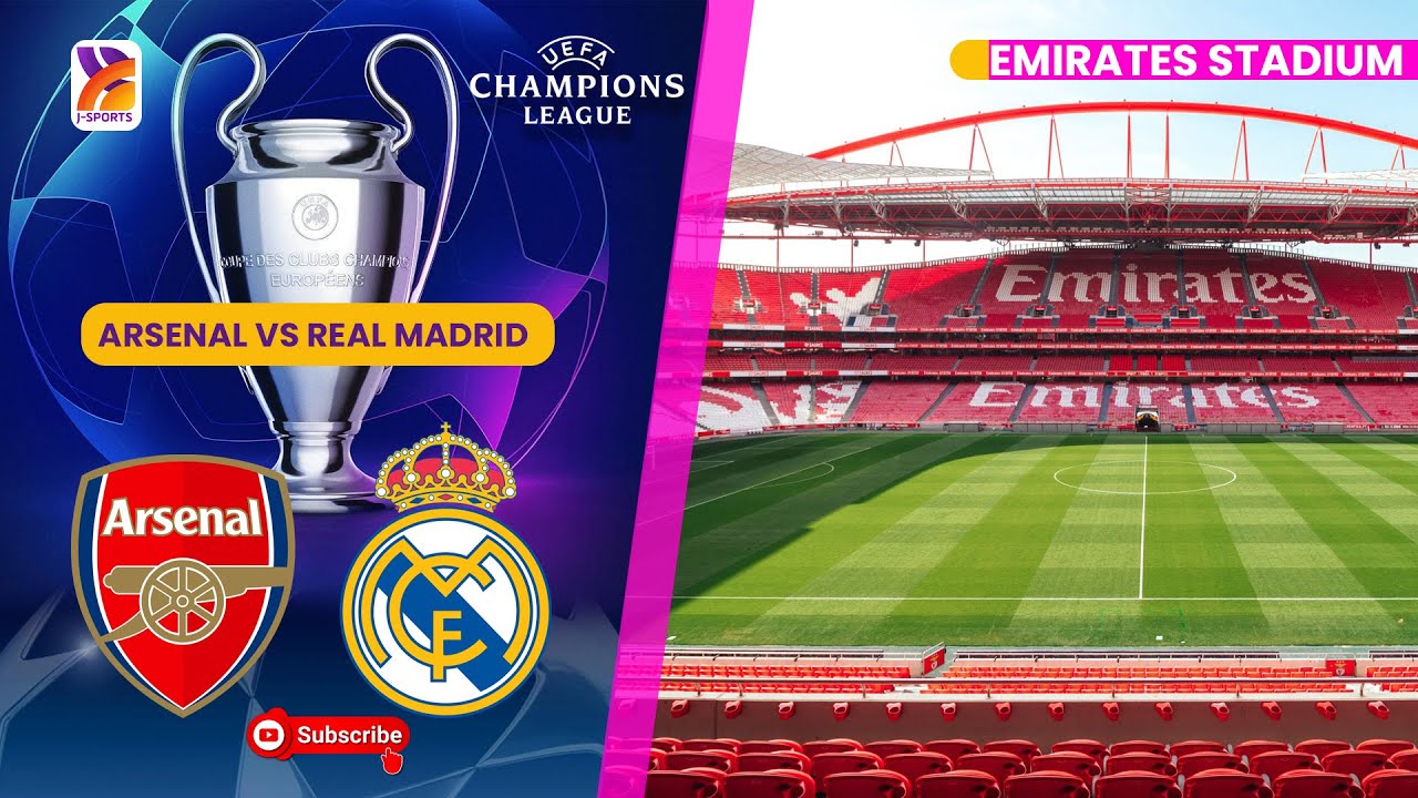 REAL MADRID VS ARSENAL.....UEFA CHAMPIONS LEAGUE LIVE COMMENTARY..FIRST ...