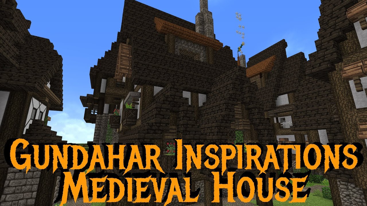 Minecraft - Gundahar Inspiration #2 - Medieval House - YouTube