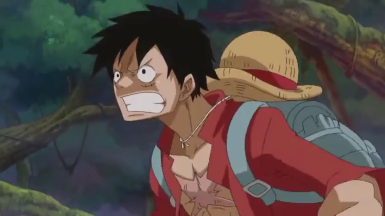 Luffy vs The Whale Forest Guardians One Piece 754 - YouTube