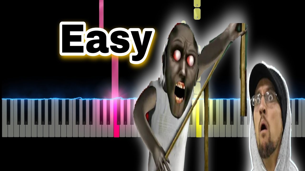 GRANNY'S HOUSE - FGTeeV Song (Easy Piano Tutorial) - YouTube