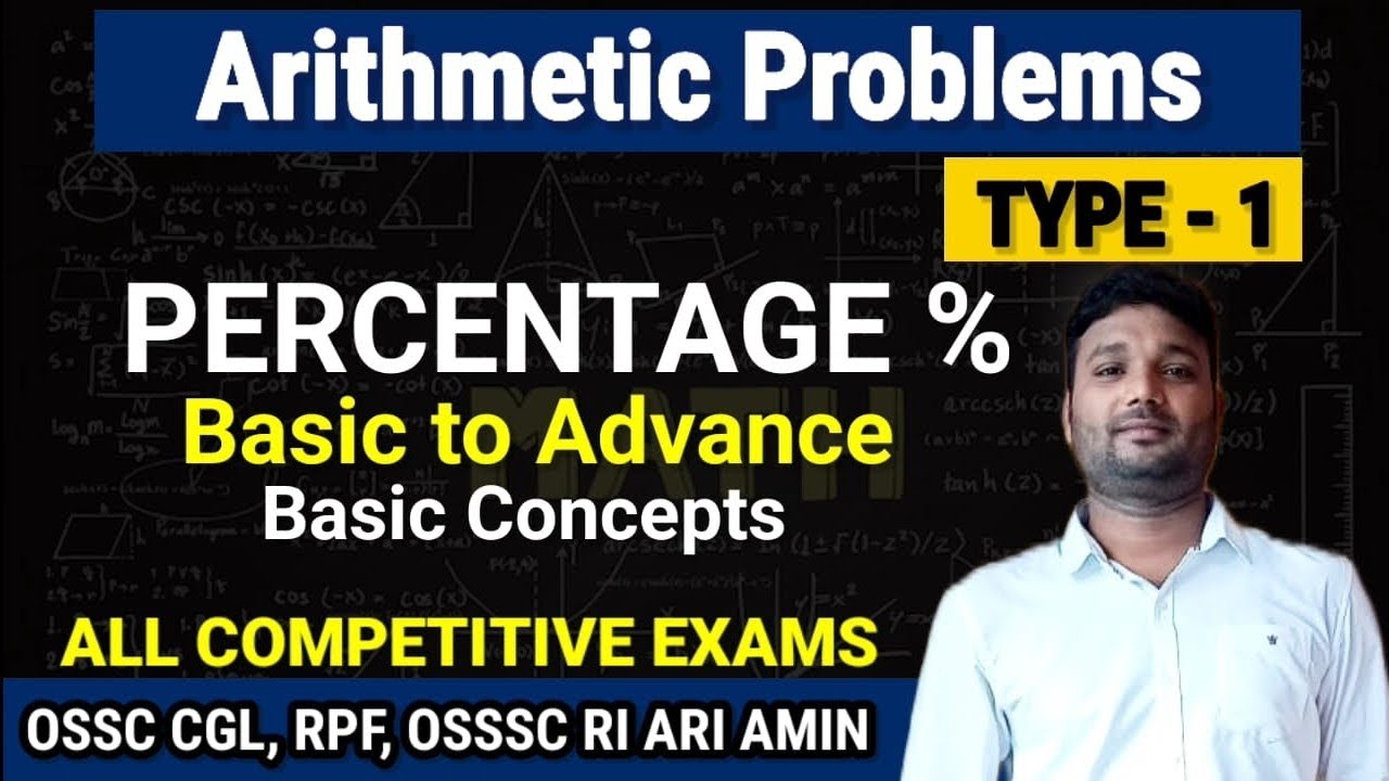 PERCENTAGE CLASS 1|| TYPE-1|| RPF || OSSC CGL||OSSSC RI AMIN ICDS ...