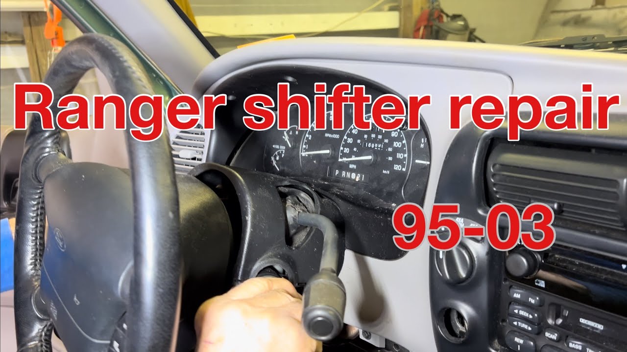 Ford Ranger shifter repair - YouTube