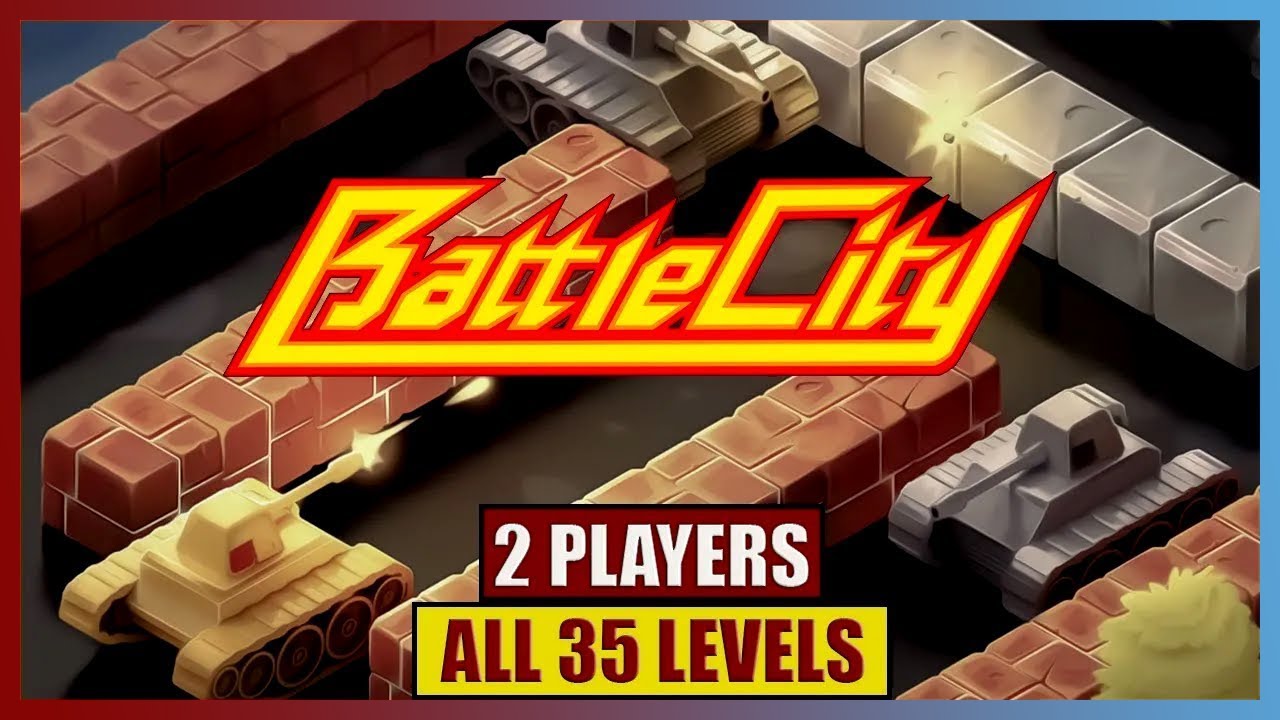 Battle City (Co-op) | Famicom/NES | Longplay - YouTube