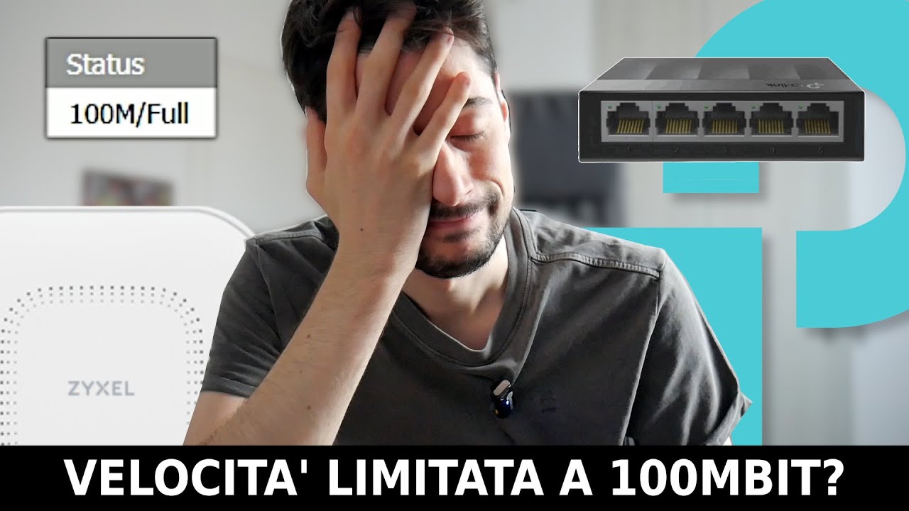 Il mio WiFi viaggia solo a 100Mbit con l’FTTH a 2.5Gbit? Risolviamolo! #wifi #100mbit #switch ...