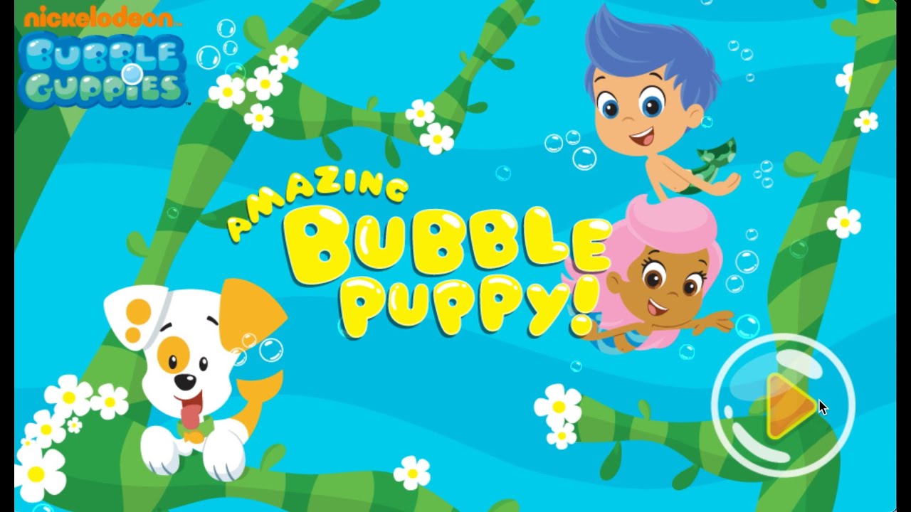 Bubble Guppies Game - Amazing Bubble Puppy! | Nick Jr Game | Trace Game ...