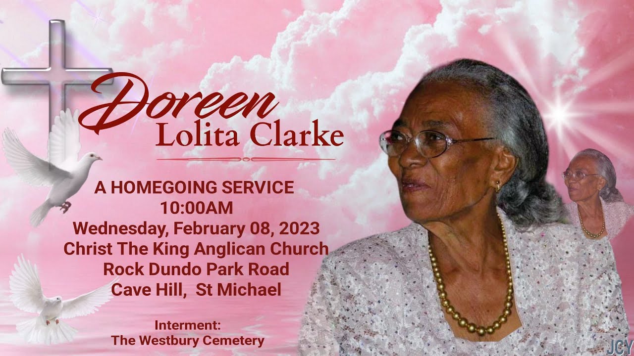 A Service of Thanksgiving for the Life of Doreen CLarke - YouTube