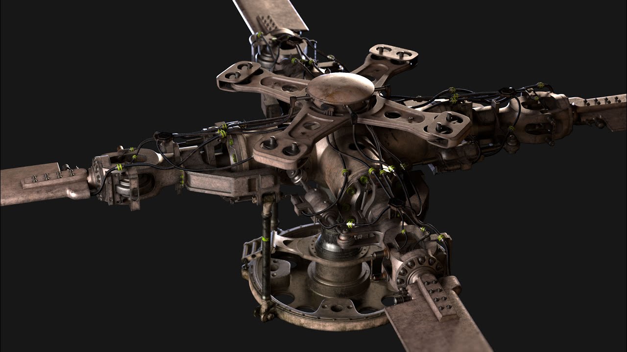 UH-60 Blackhawk Main Rotor - YouTube