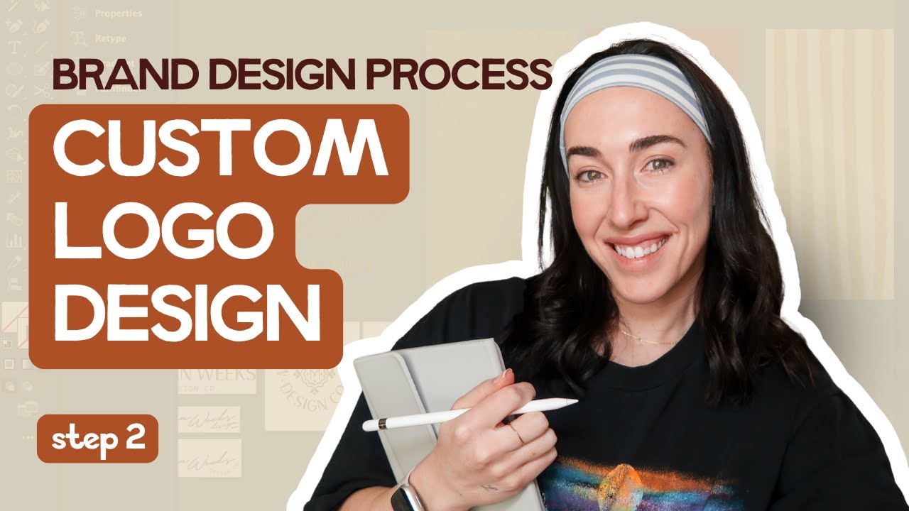Brand Identity Design Process (Step 2: Custom Logo Design) - YouTube