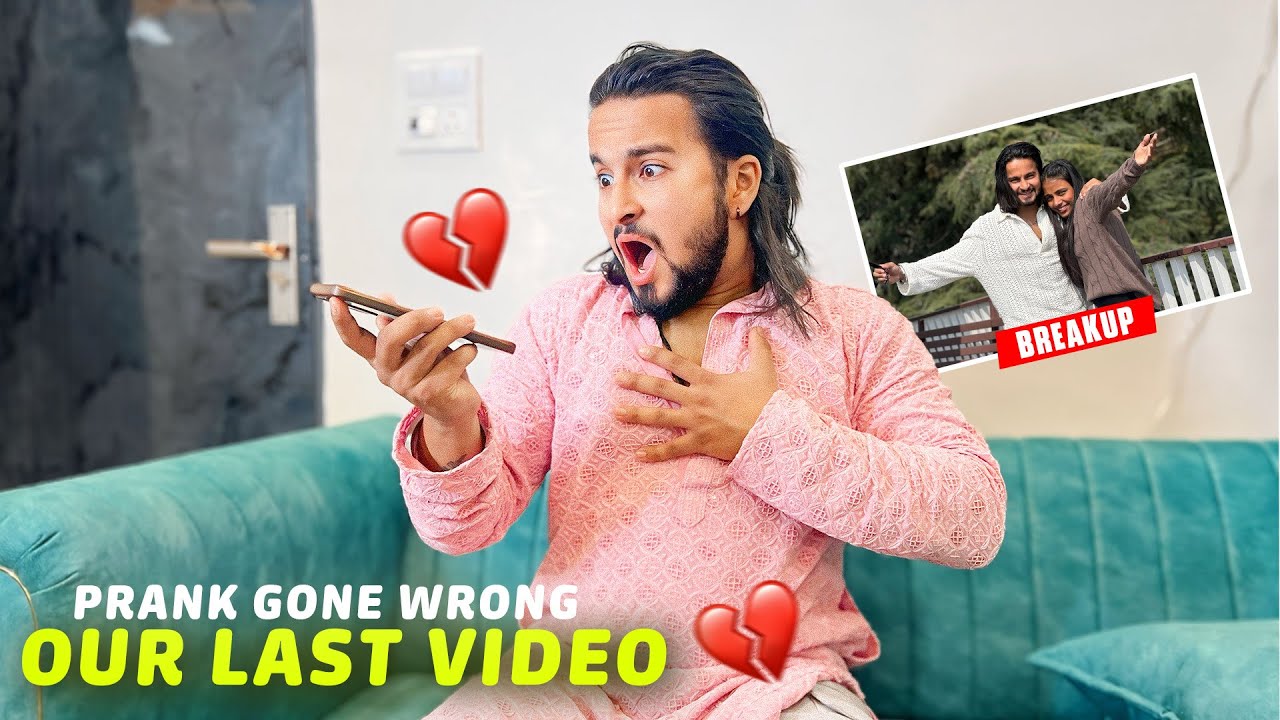Breakup Prank Gone Wrong💔🥺- Playboi Adi - YouTube