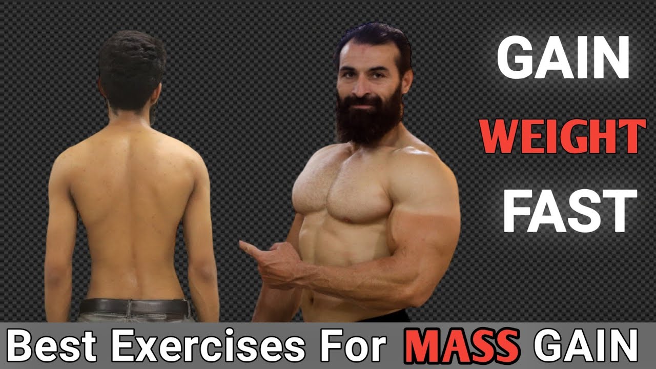 Best Exercises To Build Muscle And Mass Gain | Muscle Building Workout ...