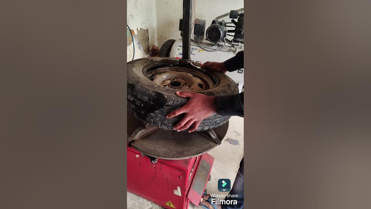 tyre changer operating tutorial @rktyres - YouTube