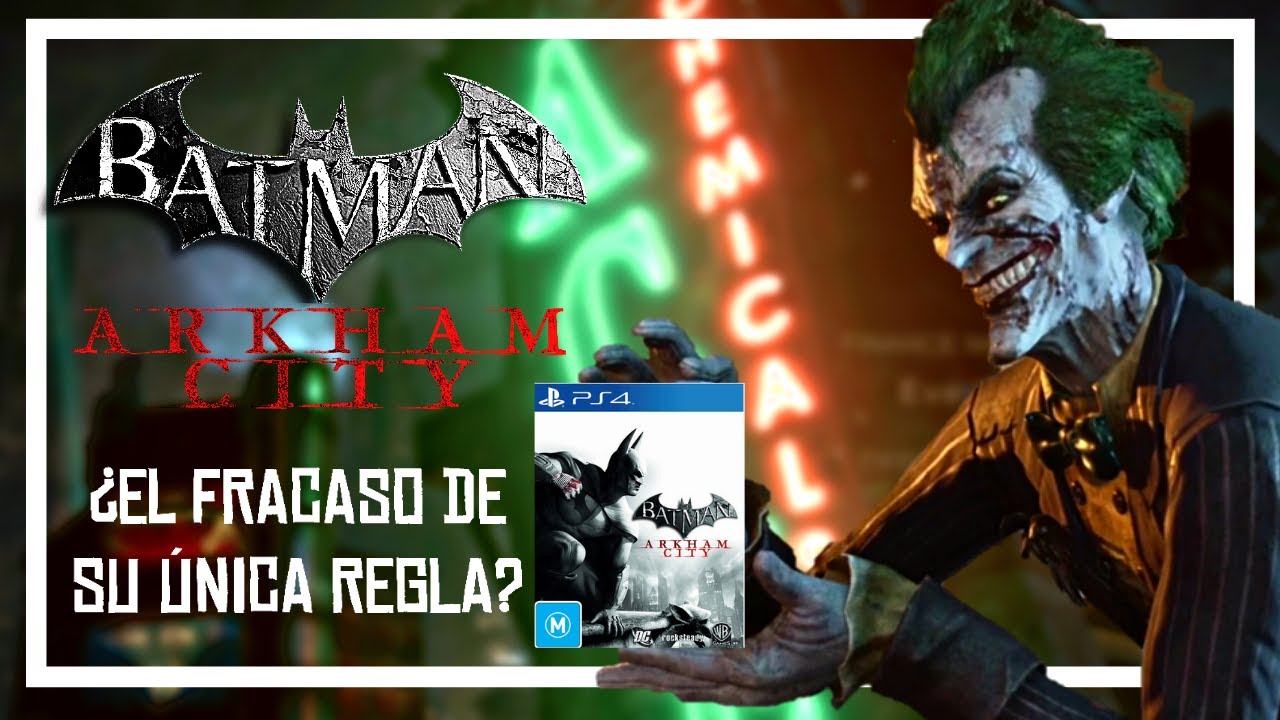 BATMAN ARKHAM CITY REVIEW: El límite del murciélago y su código - YouTube