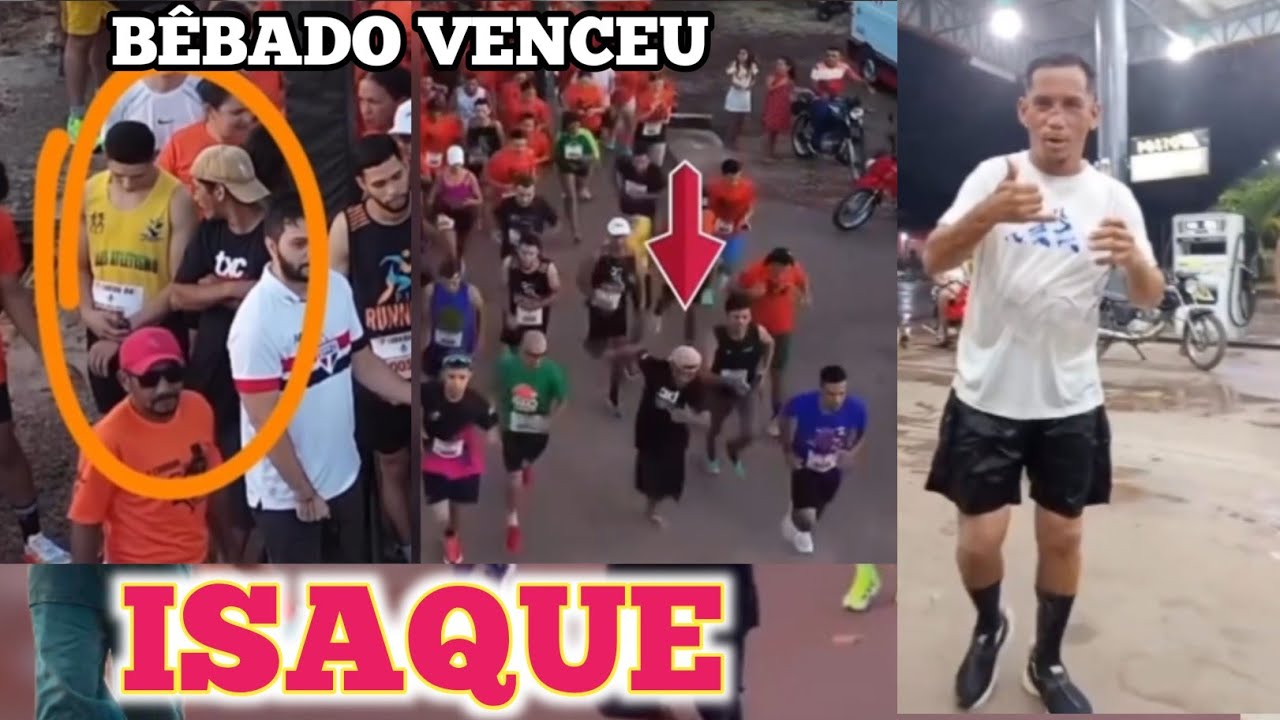 Isak que ganhou corrida bêbado e de havaianas vira arreta de verdade 😂 ...