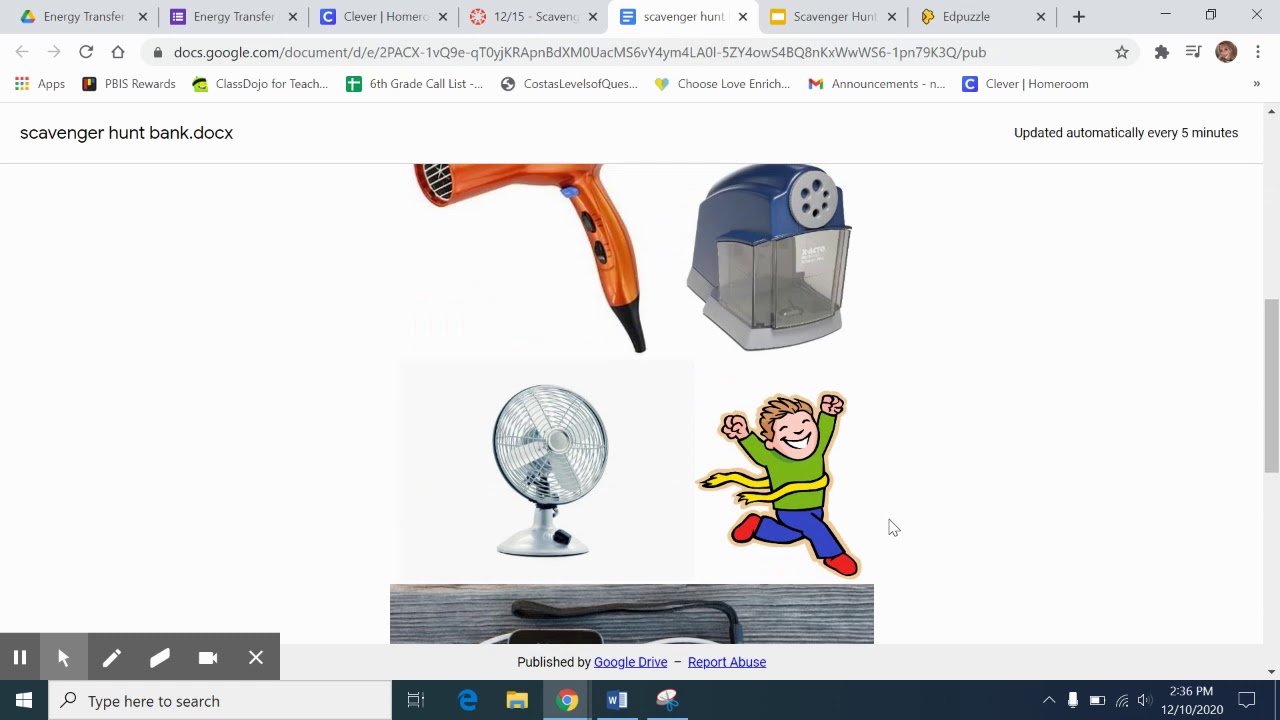 scavenger hunt directions - YouTube