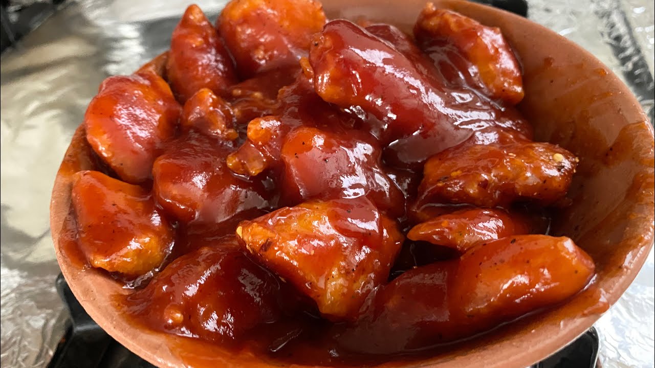 Como hacer BONELESS BBQ? salsa incluida - YouTube