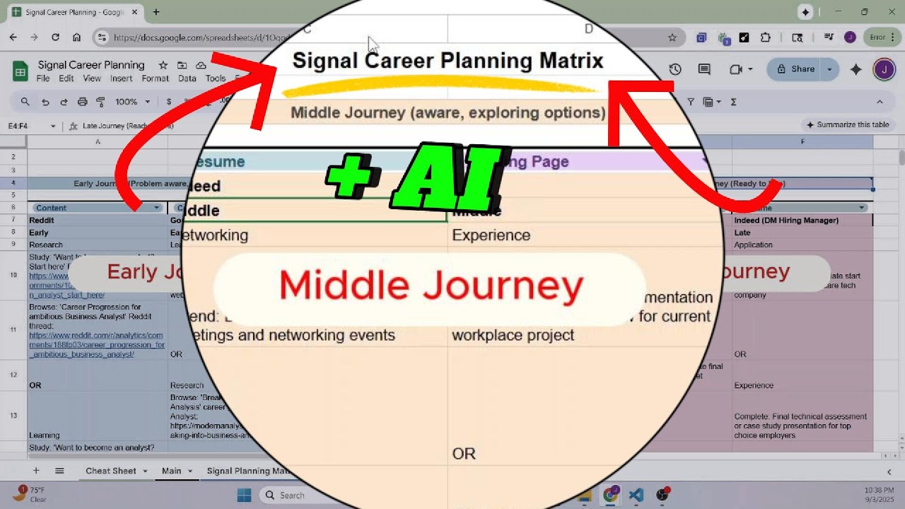 CAREER SIGNAL PLANNING PLUS AI SHOWTIME + FREE Download! - YouTube