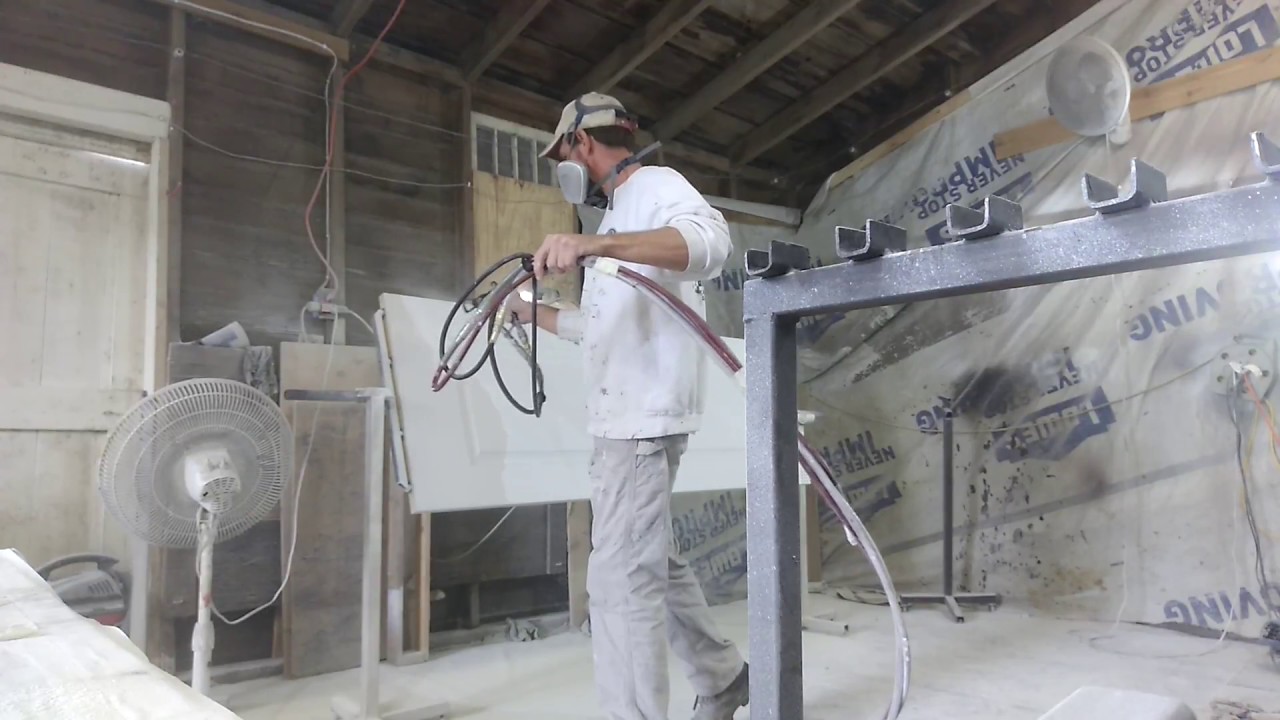 Painting MDF doors - YouTube