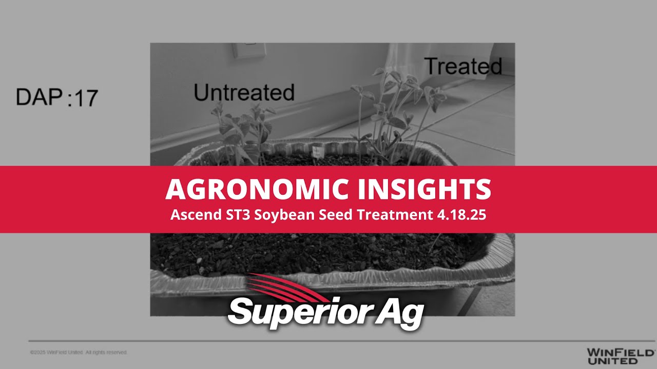 Superior Ag Agronomic Insights | Ascend ST3 Soybean Seed Treatment 4.18 ...