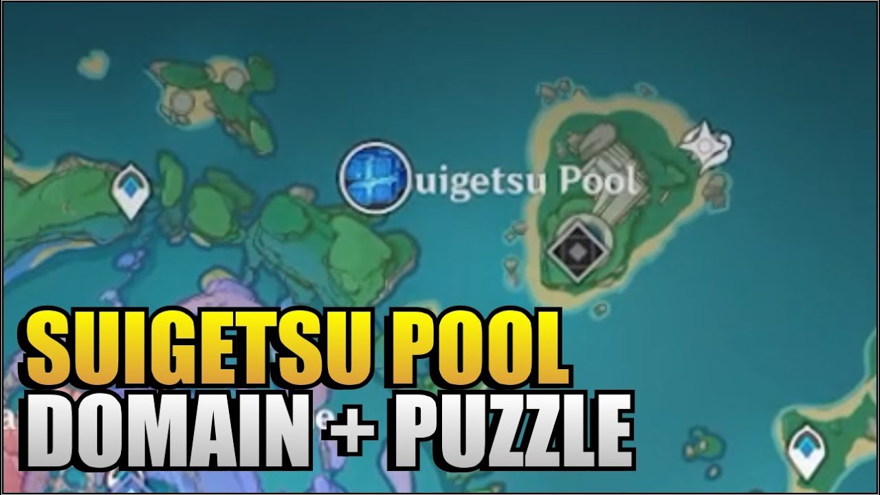 Cara Membuka Suigetsu Pool Domain + Puzzle | Inazuma Puzzle - Genshin ...