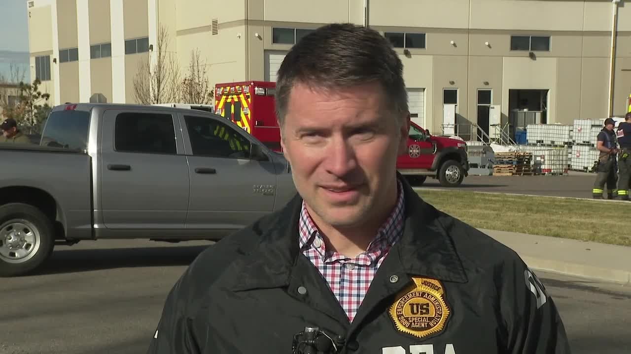 News conference: DEA, EPA conduct 'law enforcement event' in Arapahoe ...