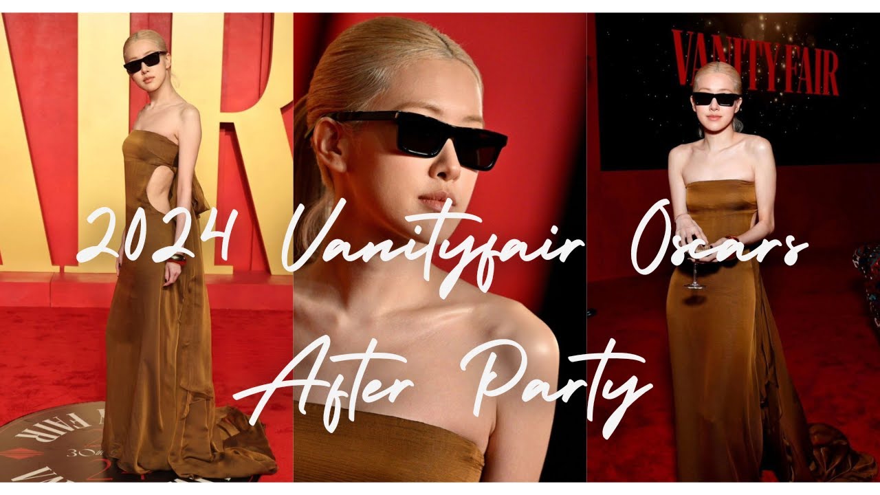 @roses_are_rosie at the Oscars 96th Academy Awards 2024 #rosé # ...