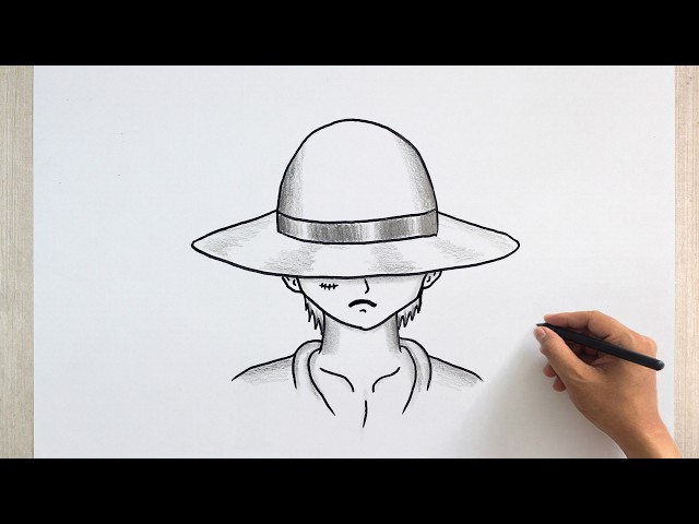 Luffy Drawing Easy - Videos For Kids