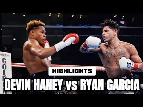 DEVIN HANEY VS RYAN GARCIA HIGHLIGHTS KNOCKOUT - YouTube
