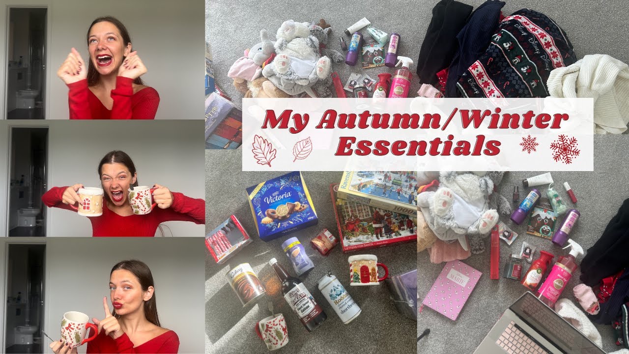 Winter Essentials | Autumn Essentials | My Favourite Products - YouTube