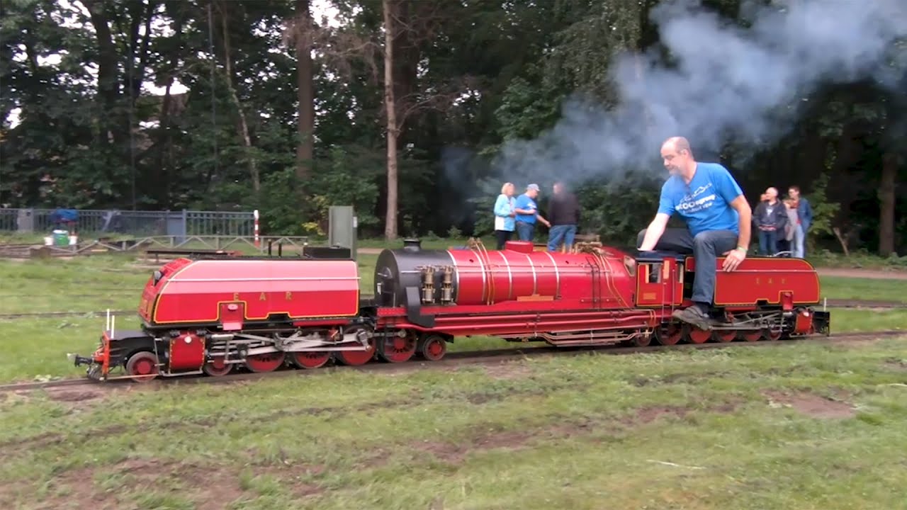 7 1/4" Garratt Locomotive "EAR 59 Class" - YouTube