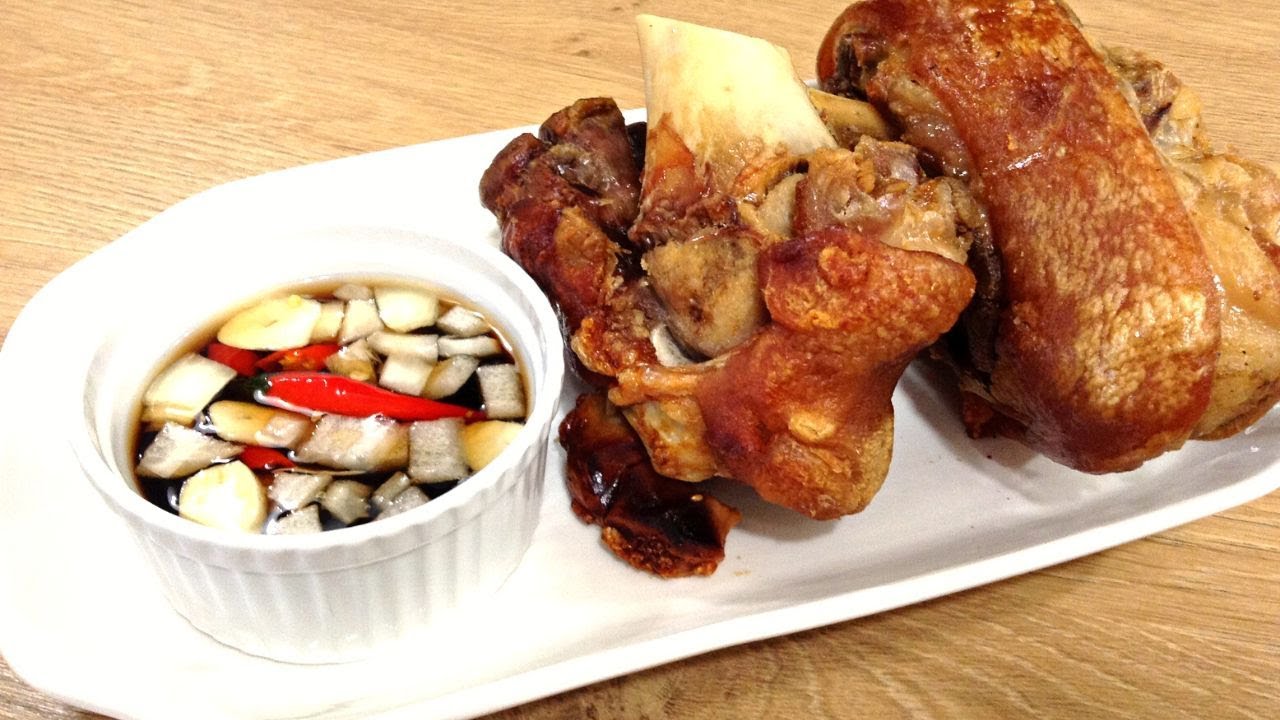 Crispy Pata/How To Cook Crispy Pata In The Oven - YouTube