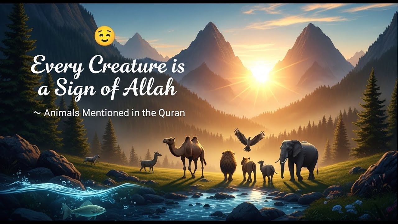 Animals in the Quran, Signs of Allah’s Power, From the Sky to the Sand ...