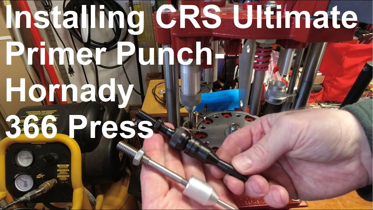 Installing Creative Reloading Solutions (CRS) Ultimate Primer Punch ...