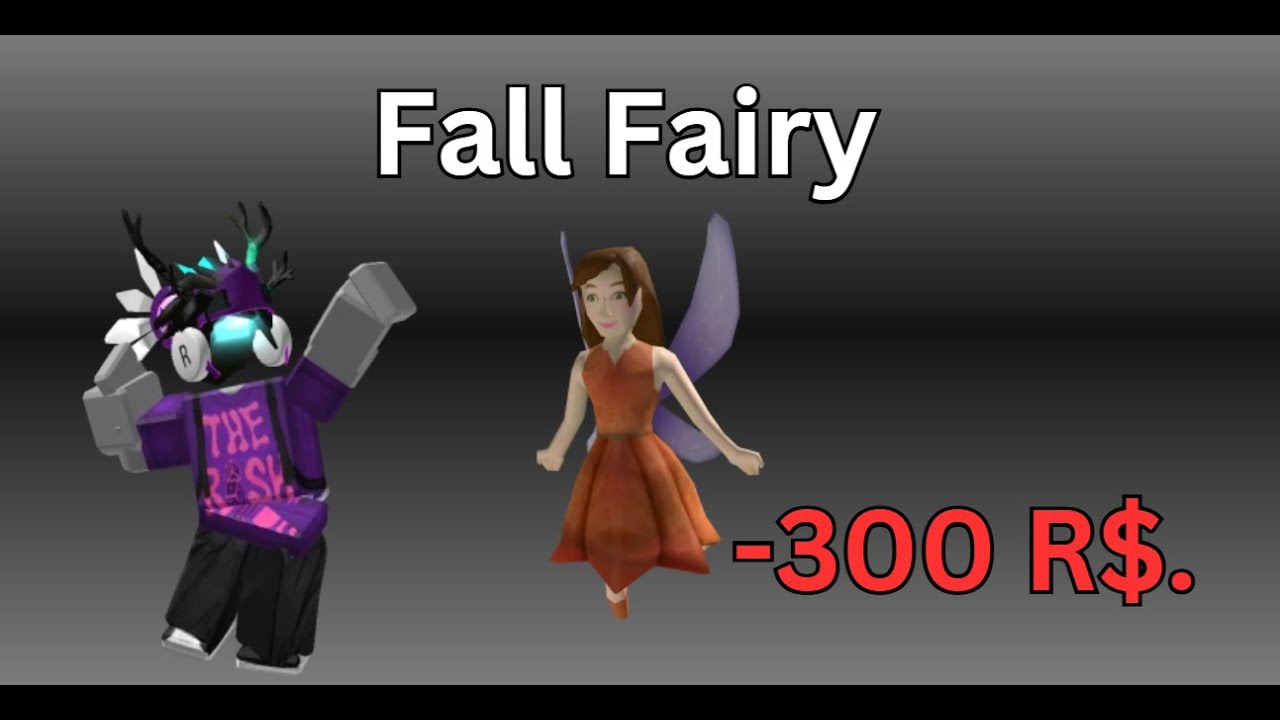 Buying "Fall Fairy" Roblox. - YouTube