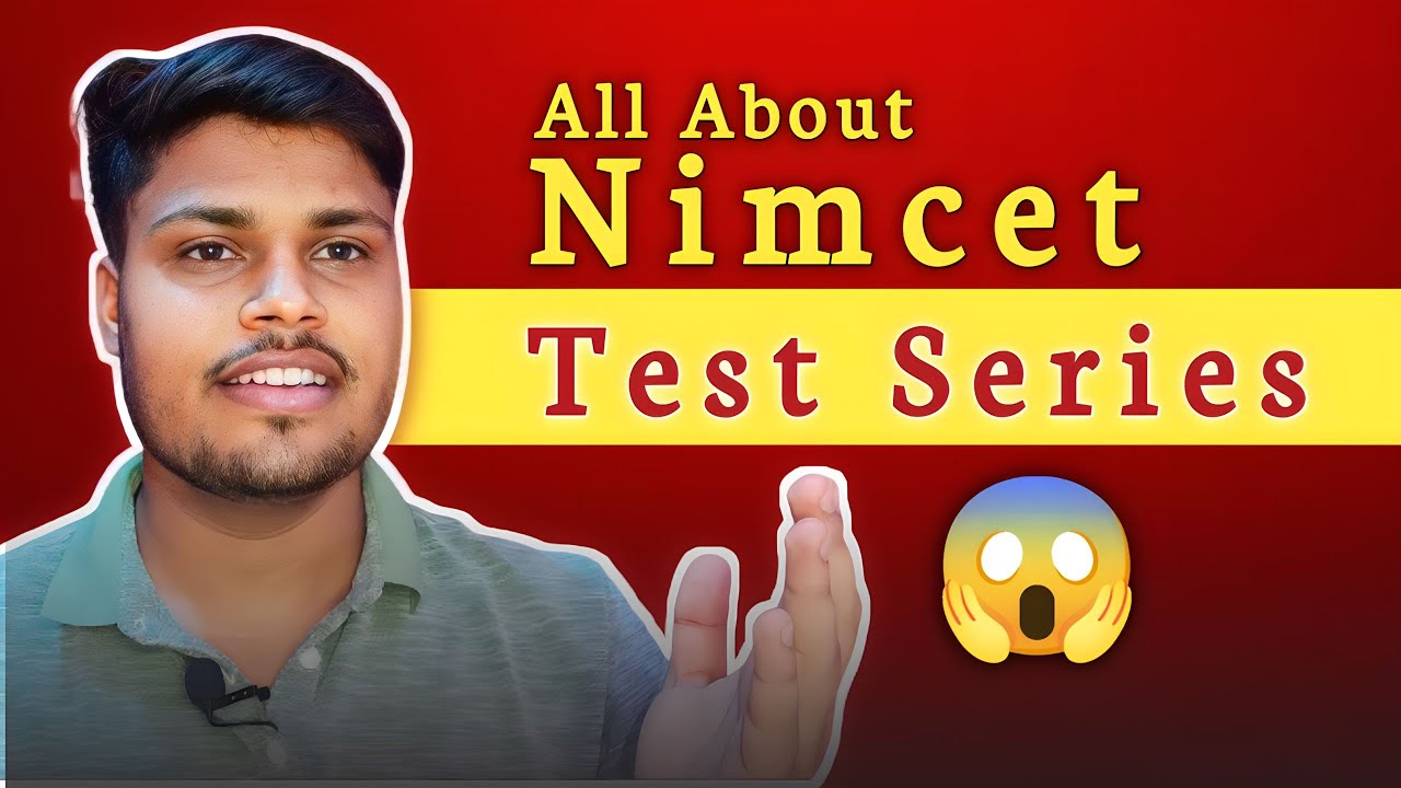 All about Nimcet Test Series!! | Nimcet - YouTube